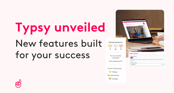 Typsy unveiled: Audio dubbing, Gold Streaks, and enhanced Leaderboards